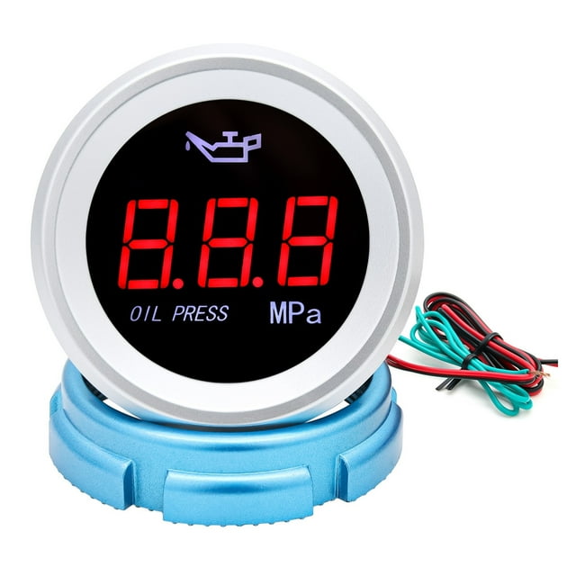 Water Temperature Gauge With Warning Alarm 0-120 Water Temp Meter + 1 ...