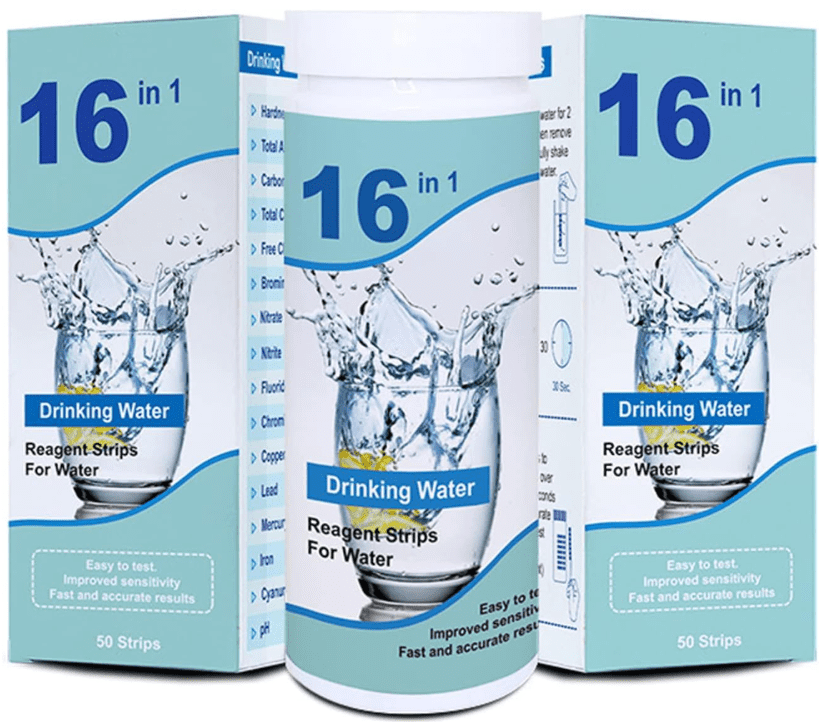 Water Testing Kits for Drinking Water: 200 Strips 16 in 1 Well and ...