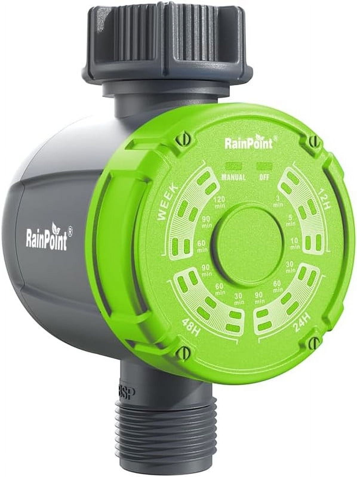Programmable Water Timer for Outdoor Hose Faucet, Lawn & Garden ...