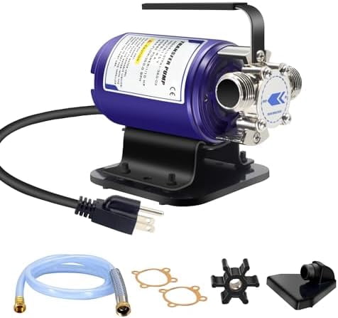 Water Transfer Electric Utility Pump with Suction Hose Kit，115V 1/10HP ...