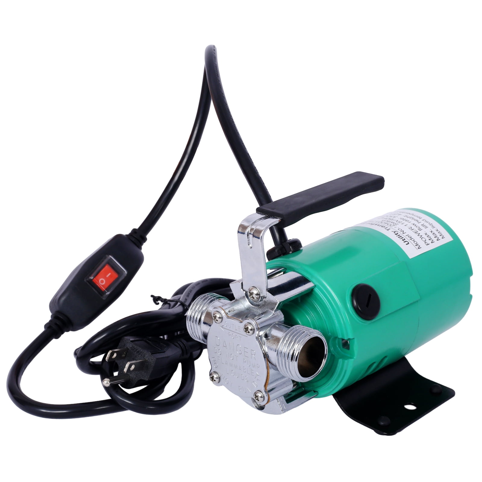 Water Transfer Pump, 115V 330 Gallon Per Hour - Portable Electric ...