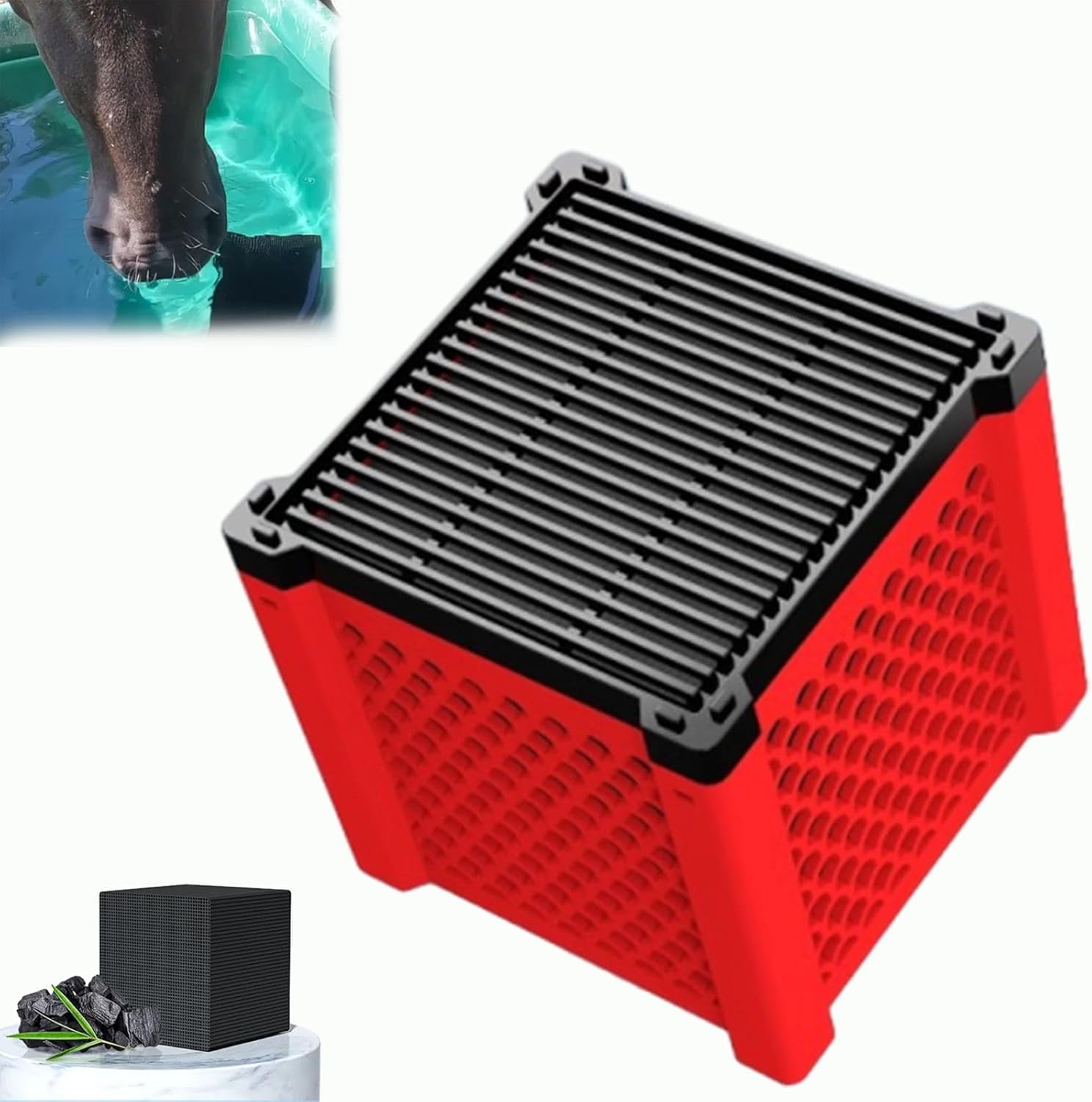 Water Trough Filter 2.0, Stock Tank Filters, Water Trough Purifier Cube ...