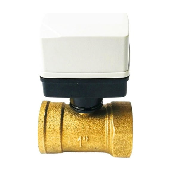 Water Valve 1" Small Compact Electric Water Valve 3 Wires 2 Control ...