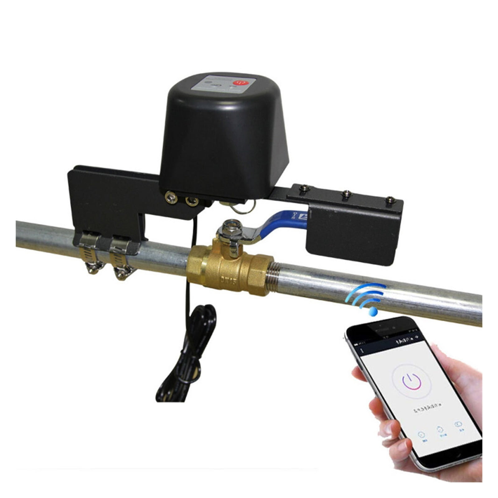 Water Valve Auto Control Smart Gas Valve Remote Control Vioce Control ...