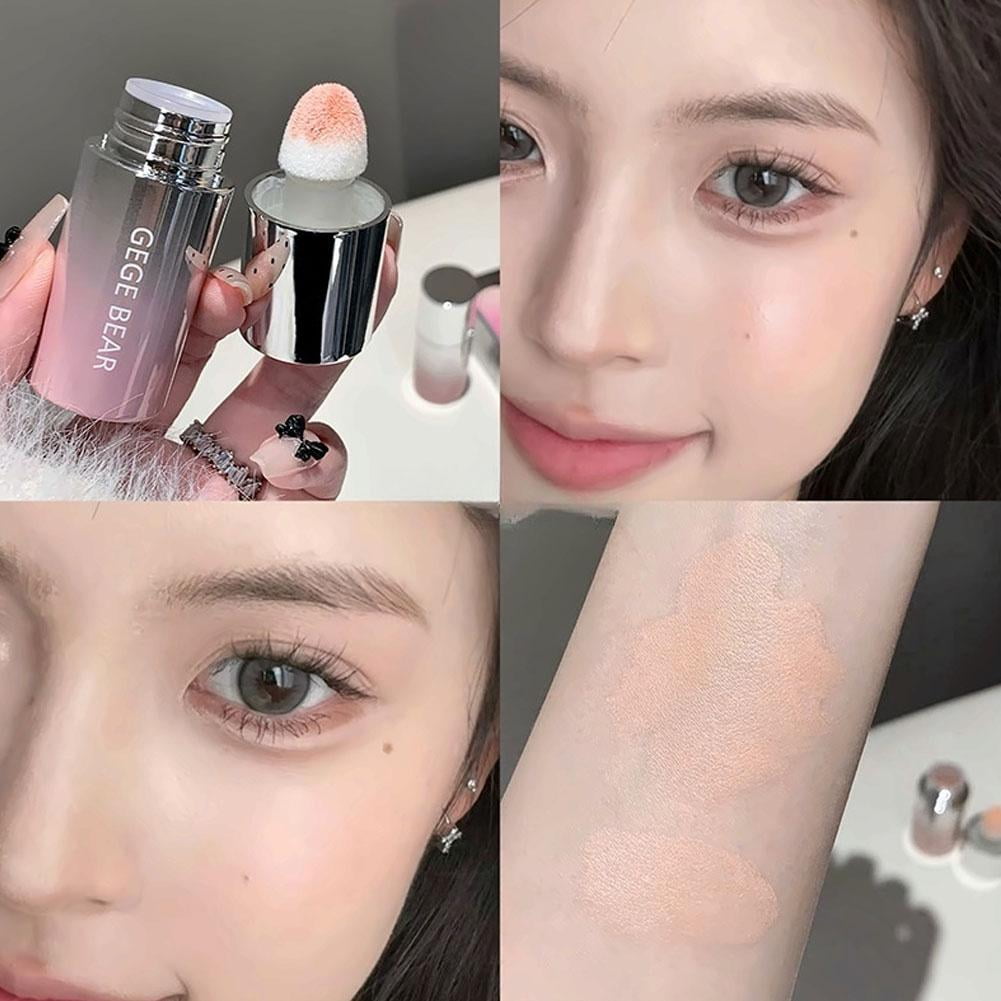 Water Velvet Blush Liquid,Gege Bear Soft Colour Liquid Blush Natural ...