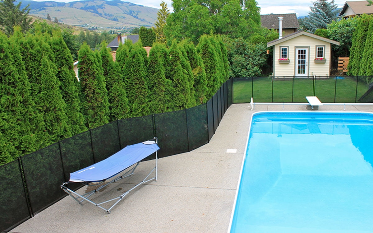 Water Warden 5' Pool Safety Fence - Walmart.com