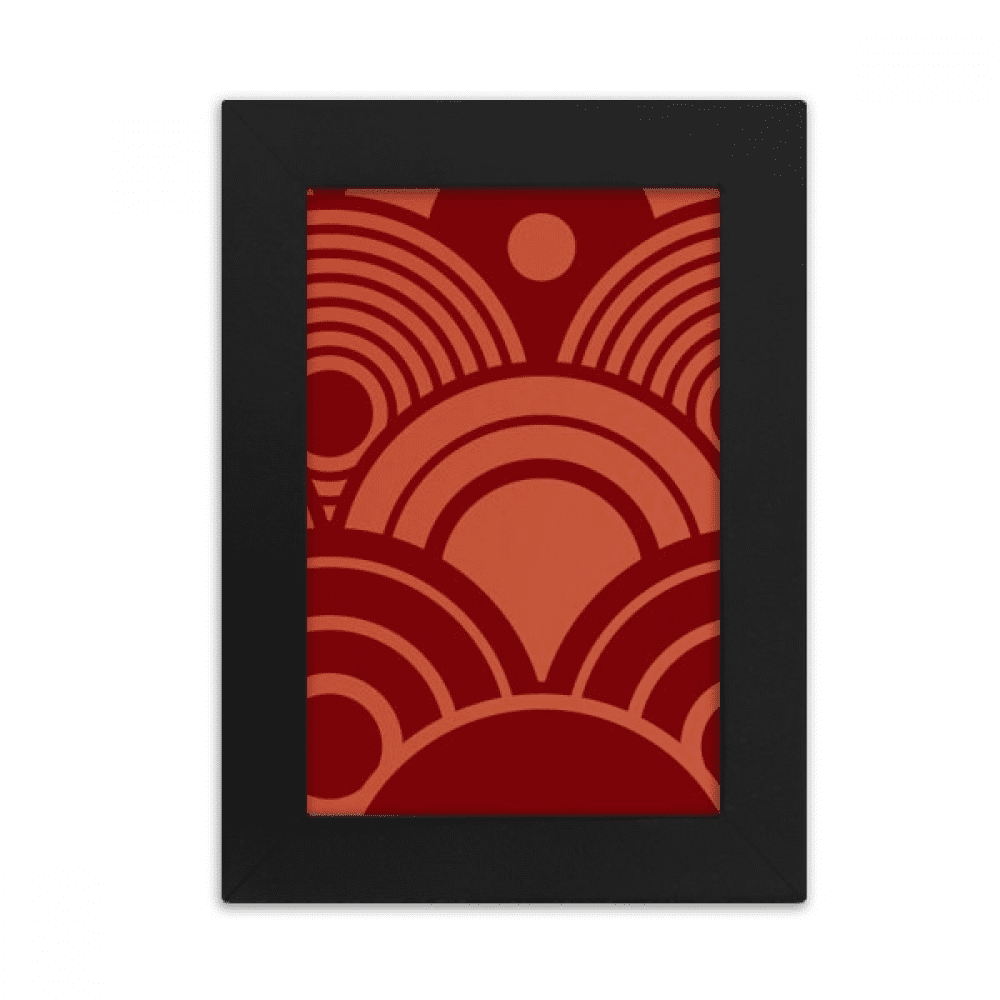 Water Wave Pattern Chinese Japanese Style Asia Desktop Photo Frame ...