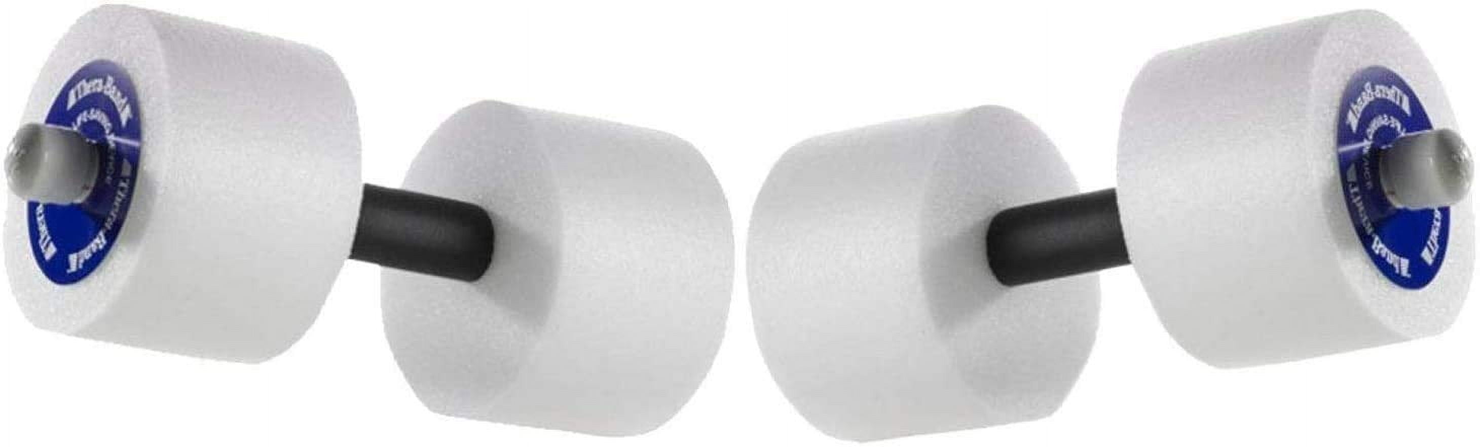 Water Weights, Aquatic Dumbbells for Pool Fitness, 2 Foam Weights with ...