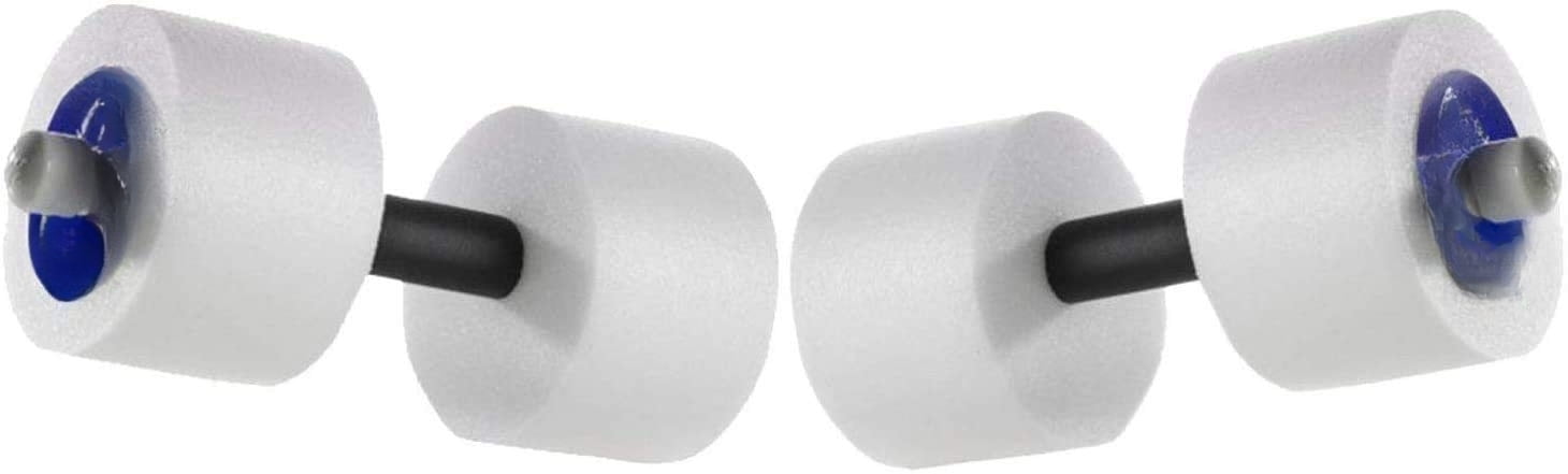 Water Weights, Aquatic Dumbbells for Pool Fitness, 2 Foam Weights with ...