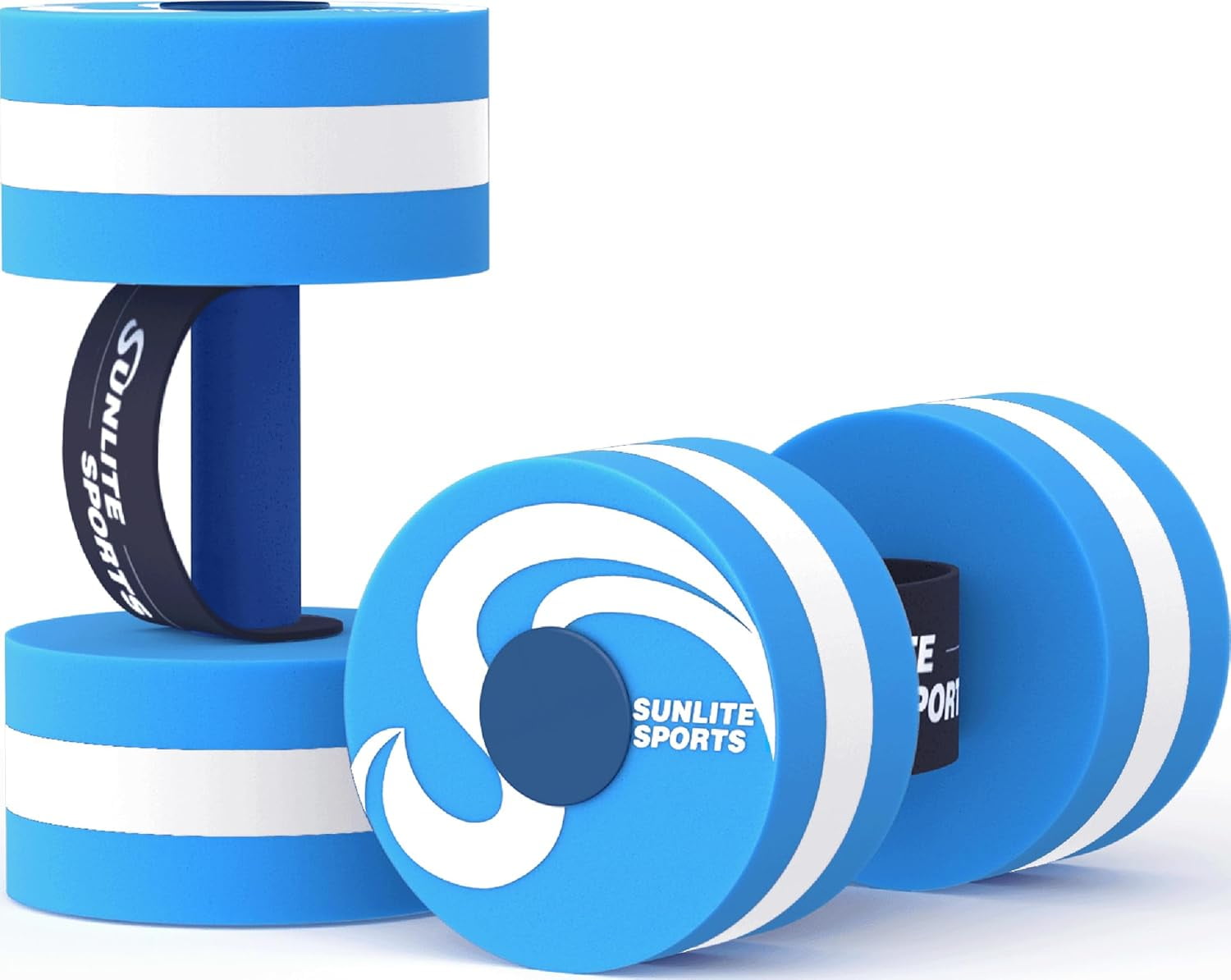 Water Weights Pool Exercise Dumbbells, Water Aerobic Equipment, High ...
