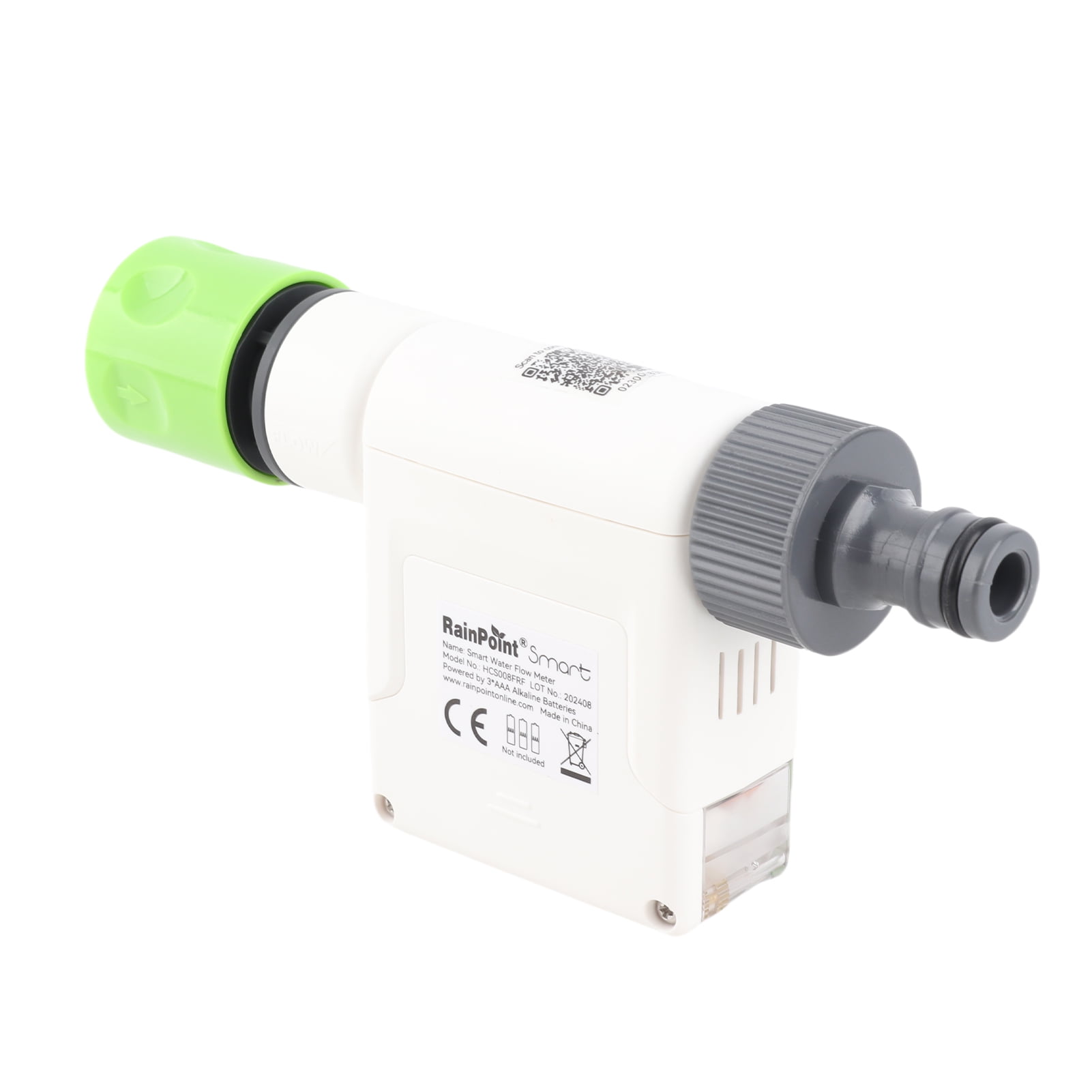 Water WiFi Water Flow Meter For Garden Hose Smart Water Meter With 4 ...