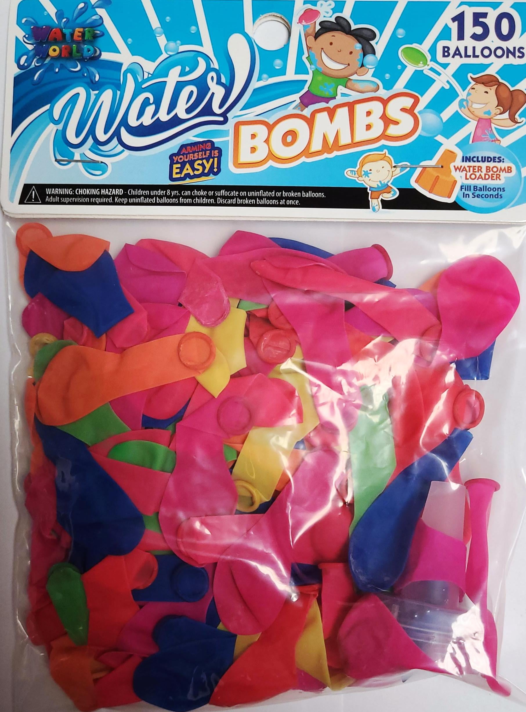 Water World Water Balloons 1200ct for Water Sports Fun, Splash Fights ...