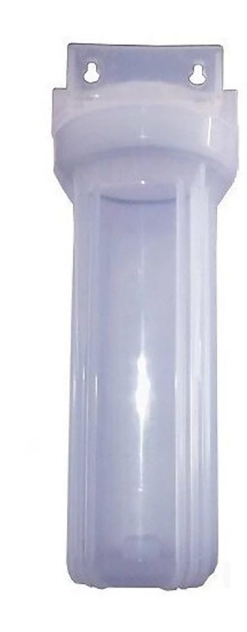 Water Zone RO PRE Filter Bowl Milky Transparent with Elbows for Water ...