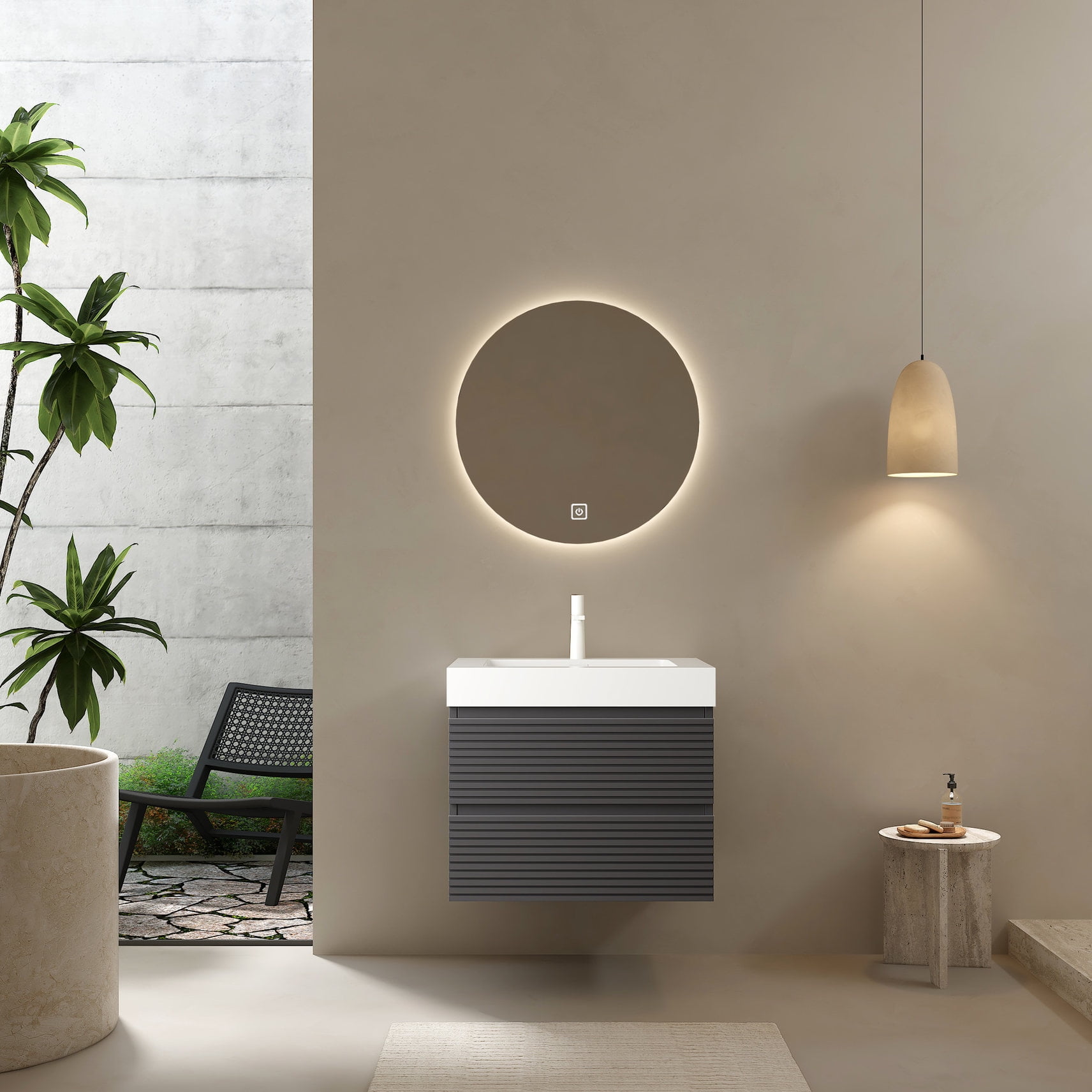 Water and Moisture Resistance - Plywood Cabinet Bathroom Vanity ...