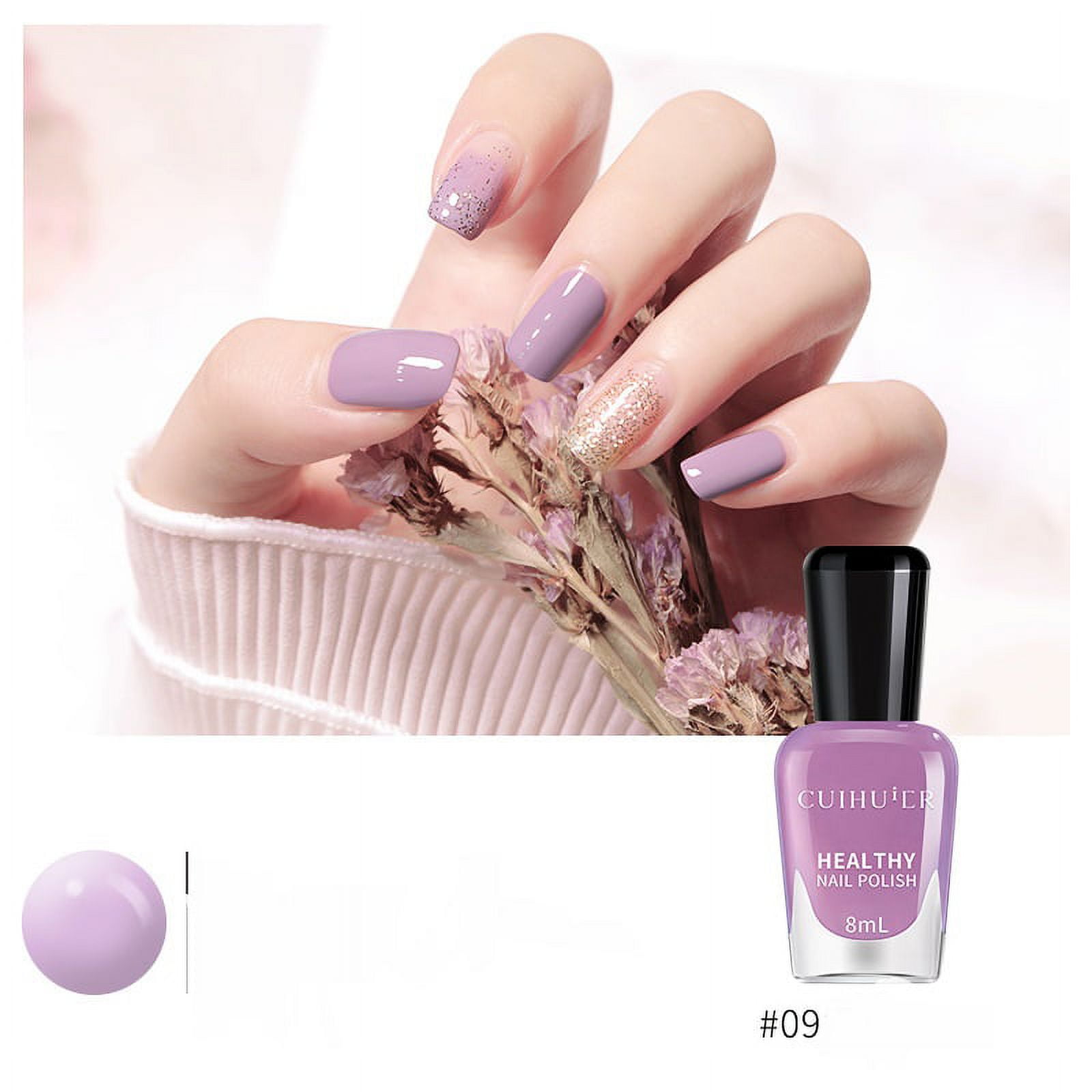 Water-based Peelable And Peelable Nail Polish 8ml Baking Free Cosmetic Makeup Set - Walmart.com