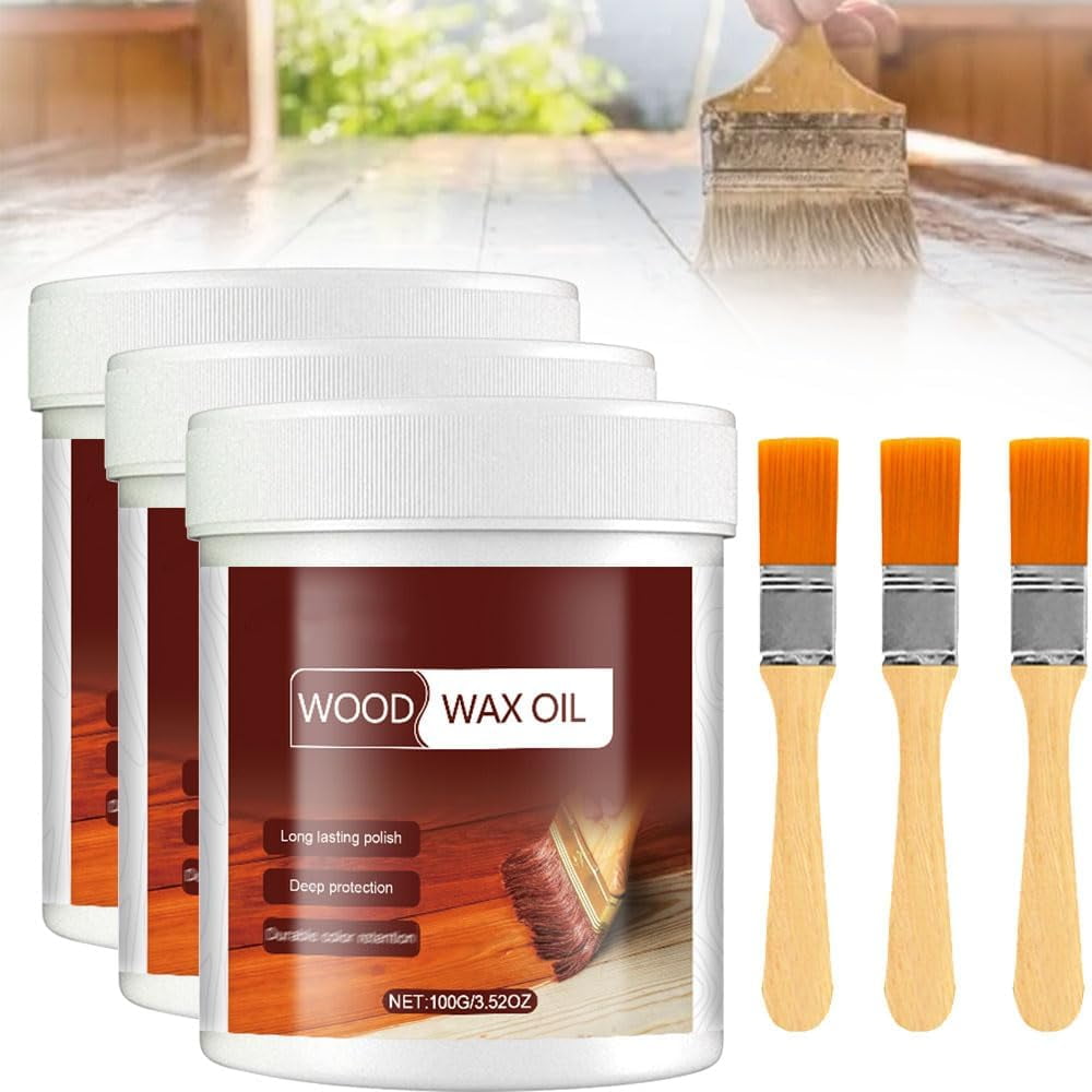 Water-based Wood Oil, Transparent Color, Wood Wax Oil, Solid & Hard ...