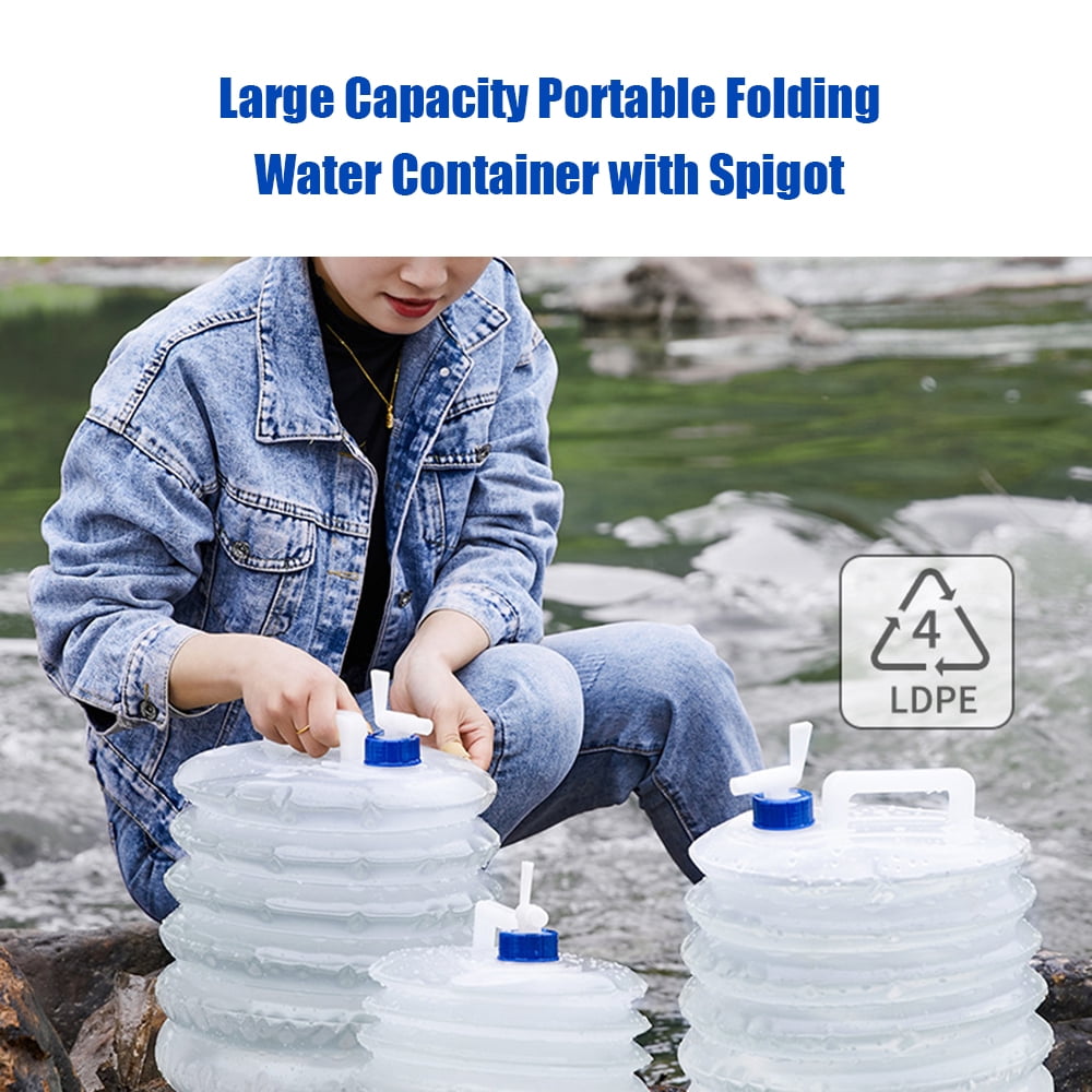 Water bucket,Reusable Water Bottle Canteen Bottle Bucket Container With ...