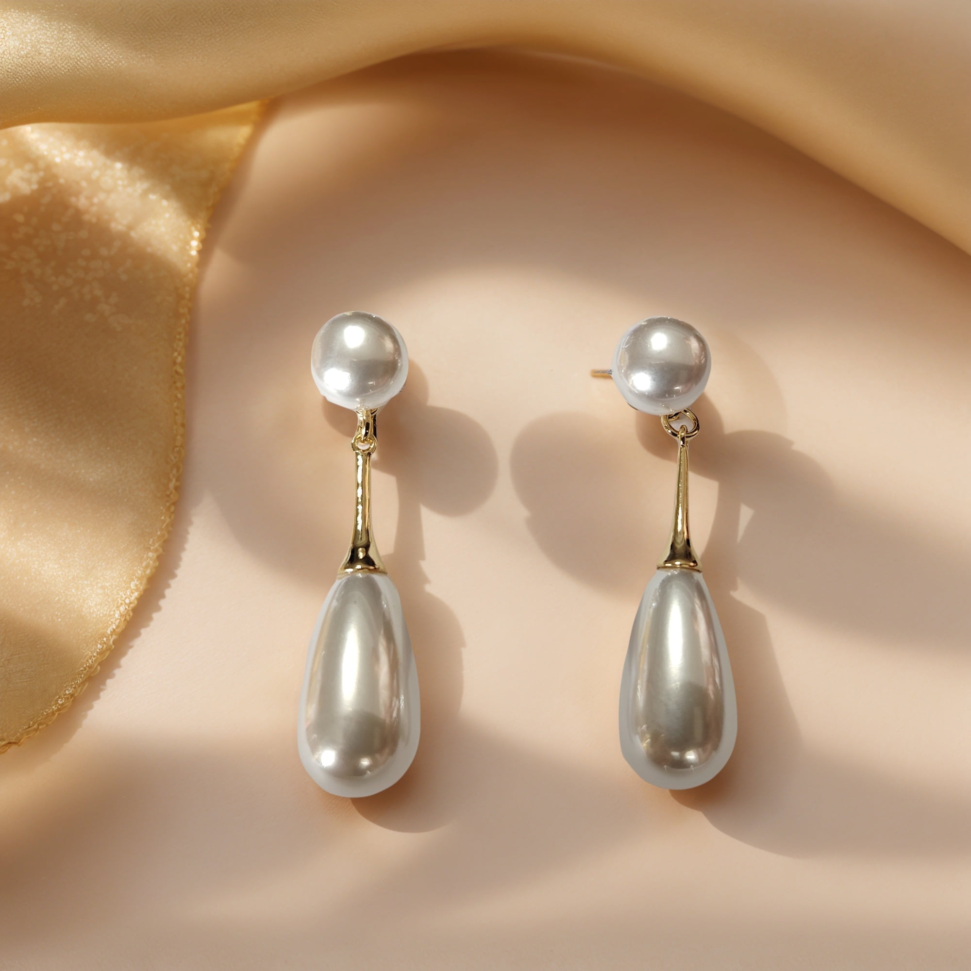 Velvora Water-drop Shape Design, Clip on Earring ,for Women's Drop ...