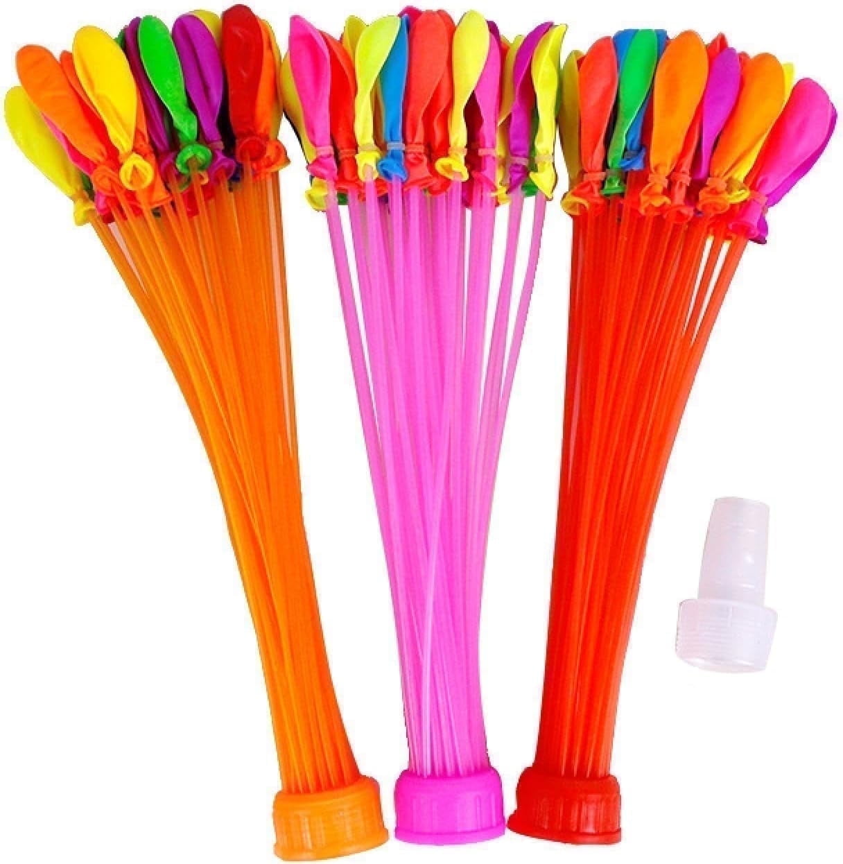 Three piece set of mixed color balloons, one pack of 111 pieces ...