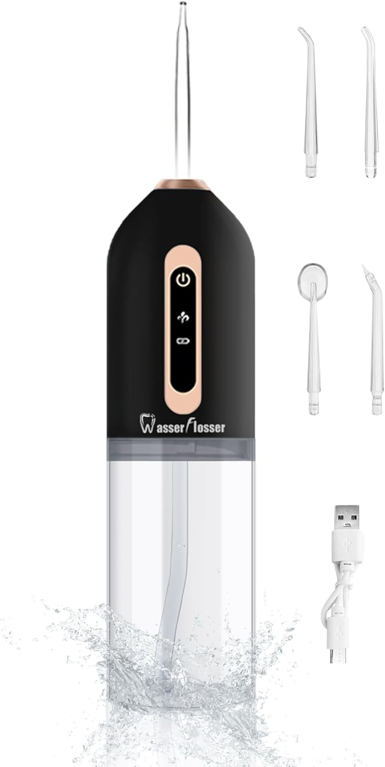 -Water-flosser-Teeth-Oral-Irrigator,Rechargeable-Waterproof,Portable ...
