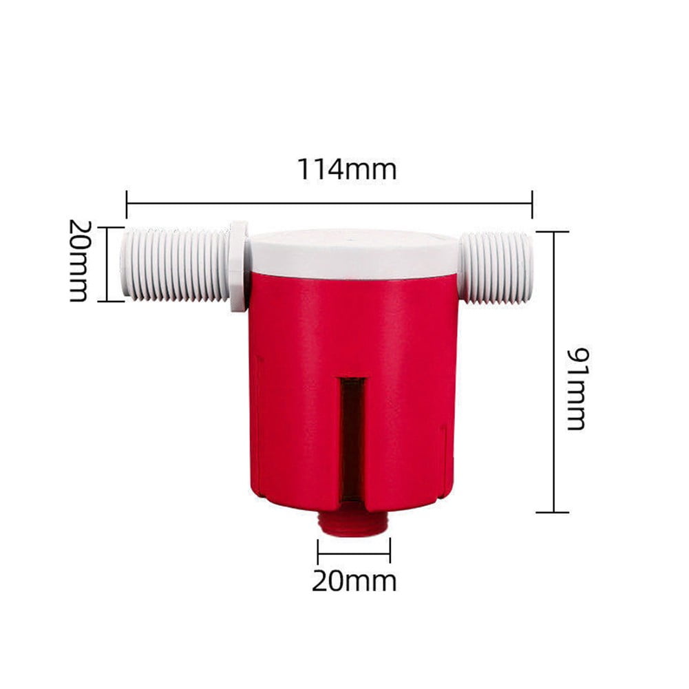 Water level controller float valve self-stop external switch valve ...
