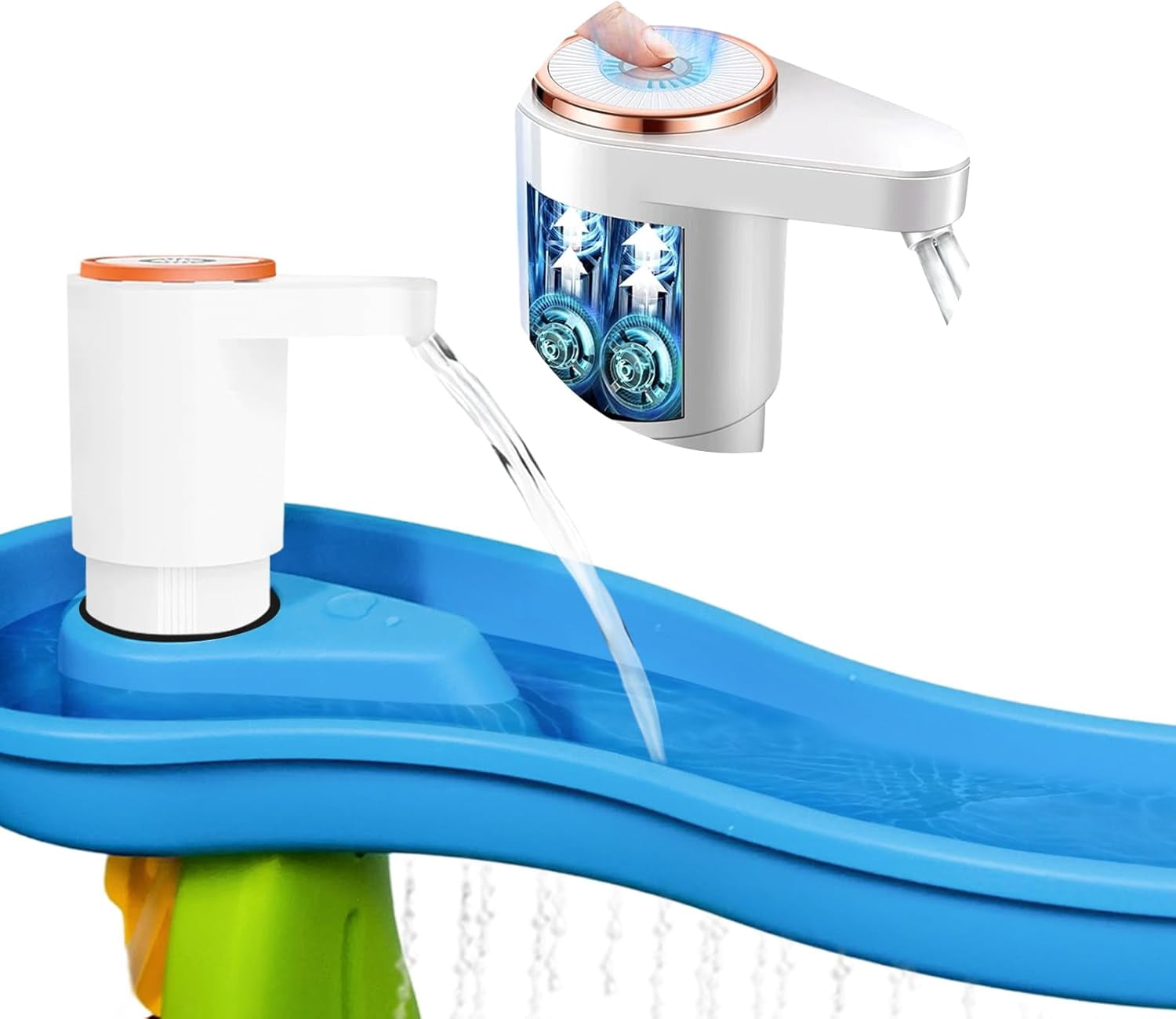 Water meter pump, battery-powered pump that lasts for 4 hours, suitable ...