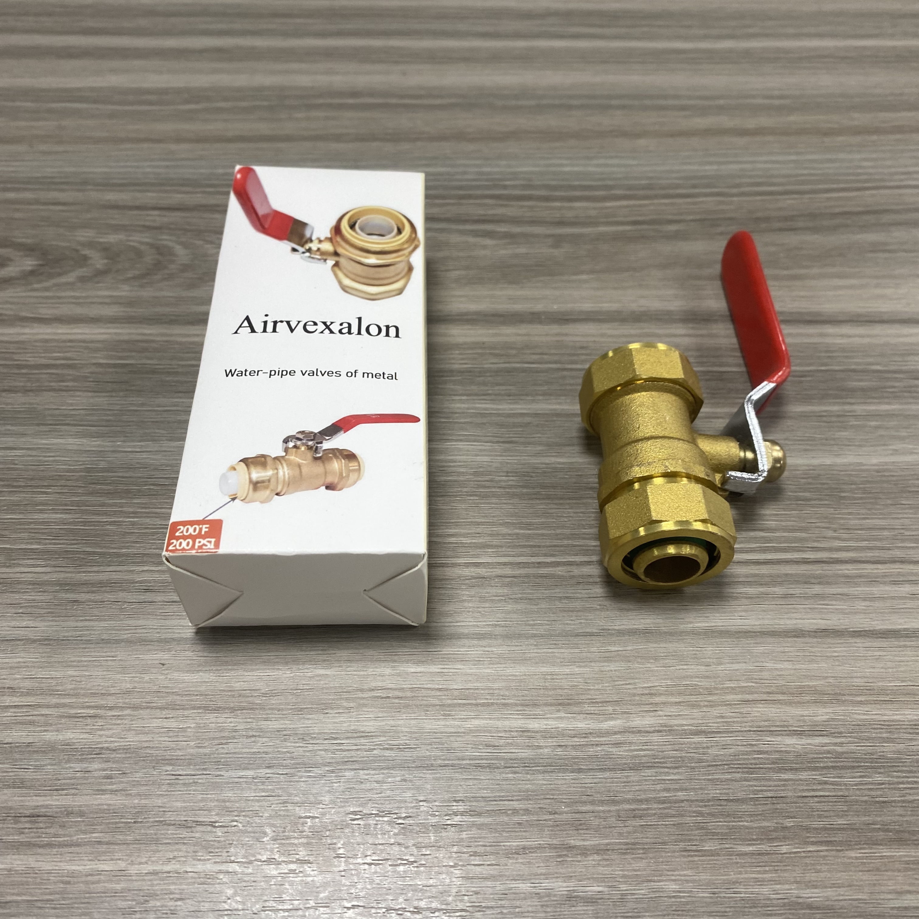Water-pipe Valves Of Metal Brass 3/4" - Walmart.com