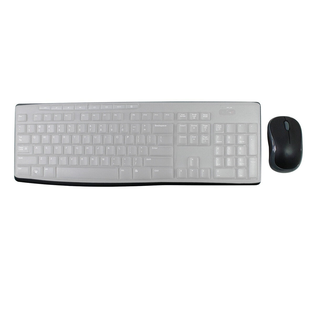 Water-resistant Dustproof Keyboard Protector Silicone Transparent ...