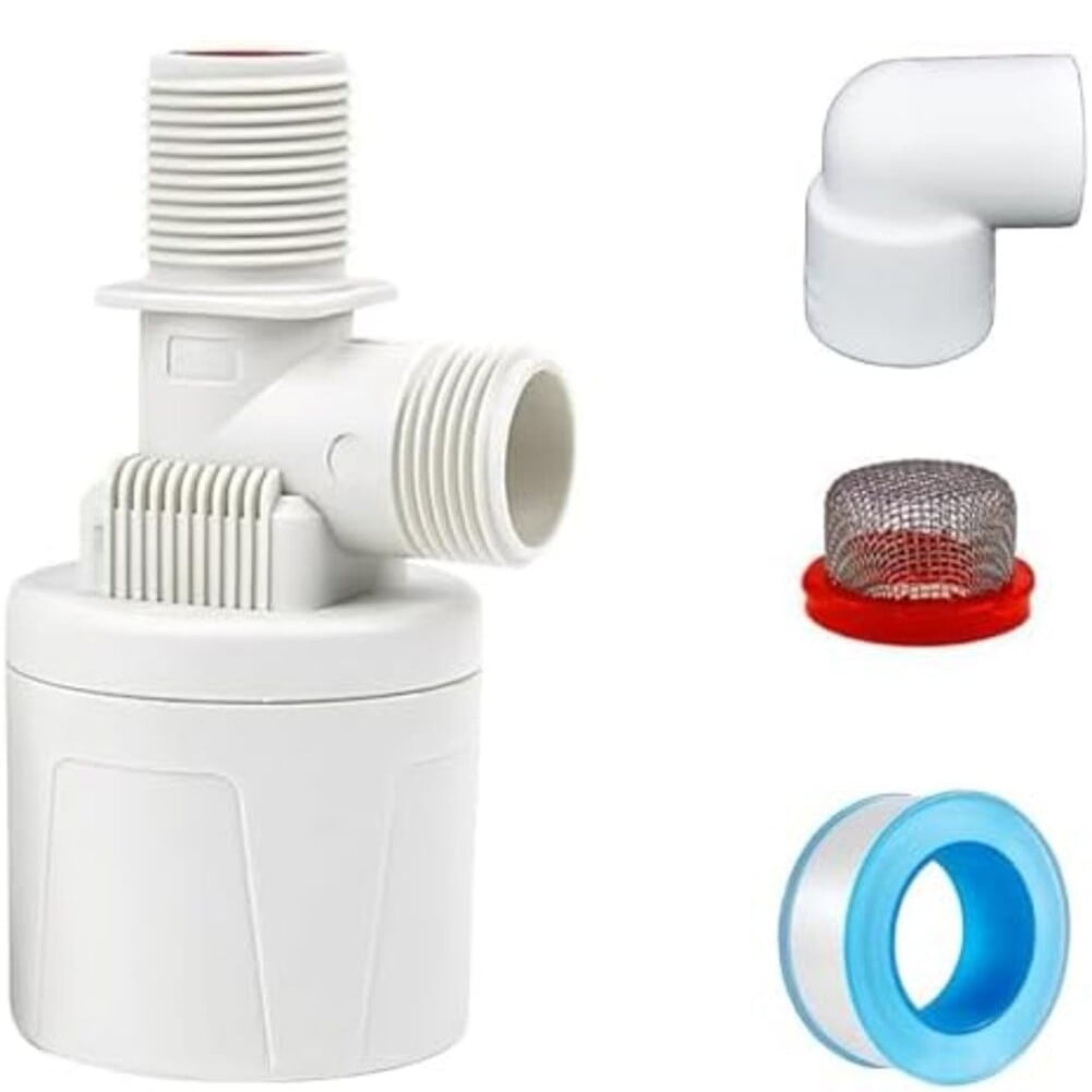 Water tank float valve 4/6 point 1 inch installed on the water level ...