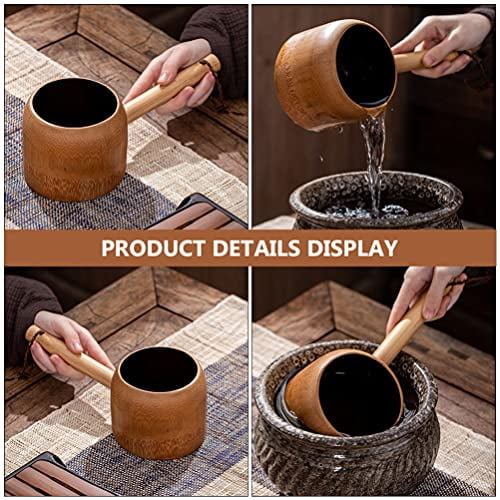 Water tea ceremony ladle Ladle Japanese Style Long Handle Hishaku ...