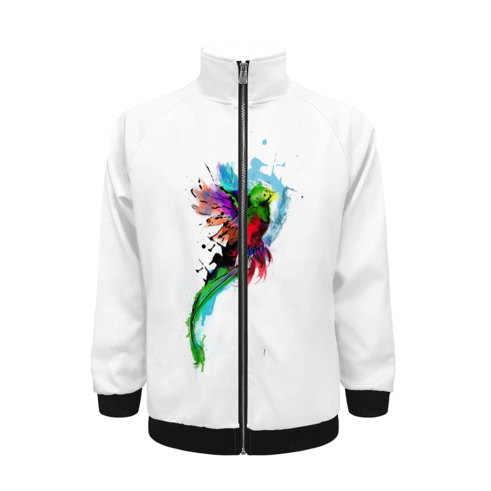 WaterColor Quetzal From Guatemala Jacket Men's Street Cool Long Sleeves ...