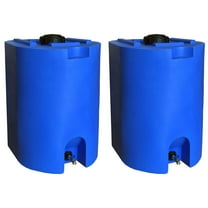 WaterPrepared 55-Gal Stackable Utility Water Tank: Durable Plastic ...