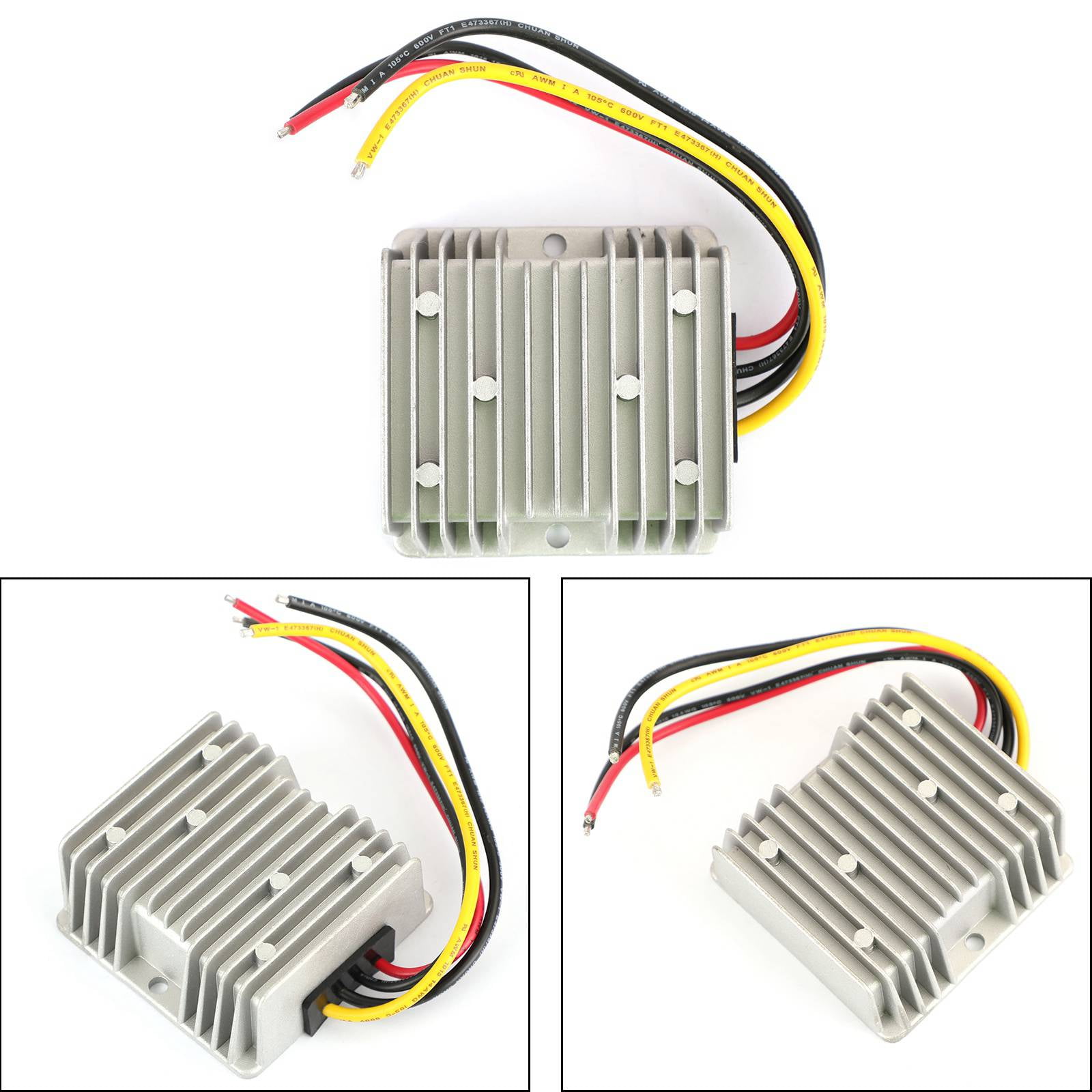 WaterProof 24V to 12V 20A 240W Step Down DC/DC Power Converter Regulator - Walmart.com