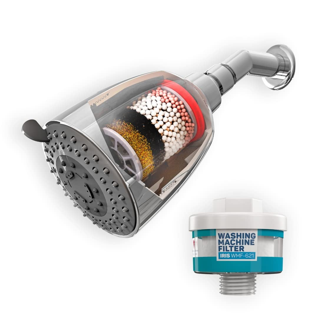 WaterScience CLEO Multi Flow Shower Filter Hard Water Softner for ...