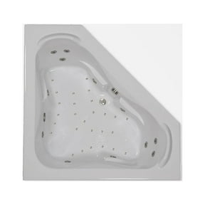 WaterTech Acrylic 60 in. x 48 in. Elite Series Drop-In Whirlpool Tub ...