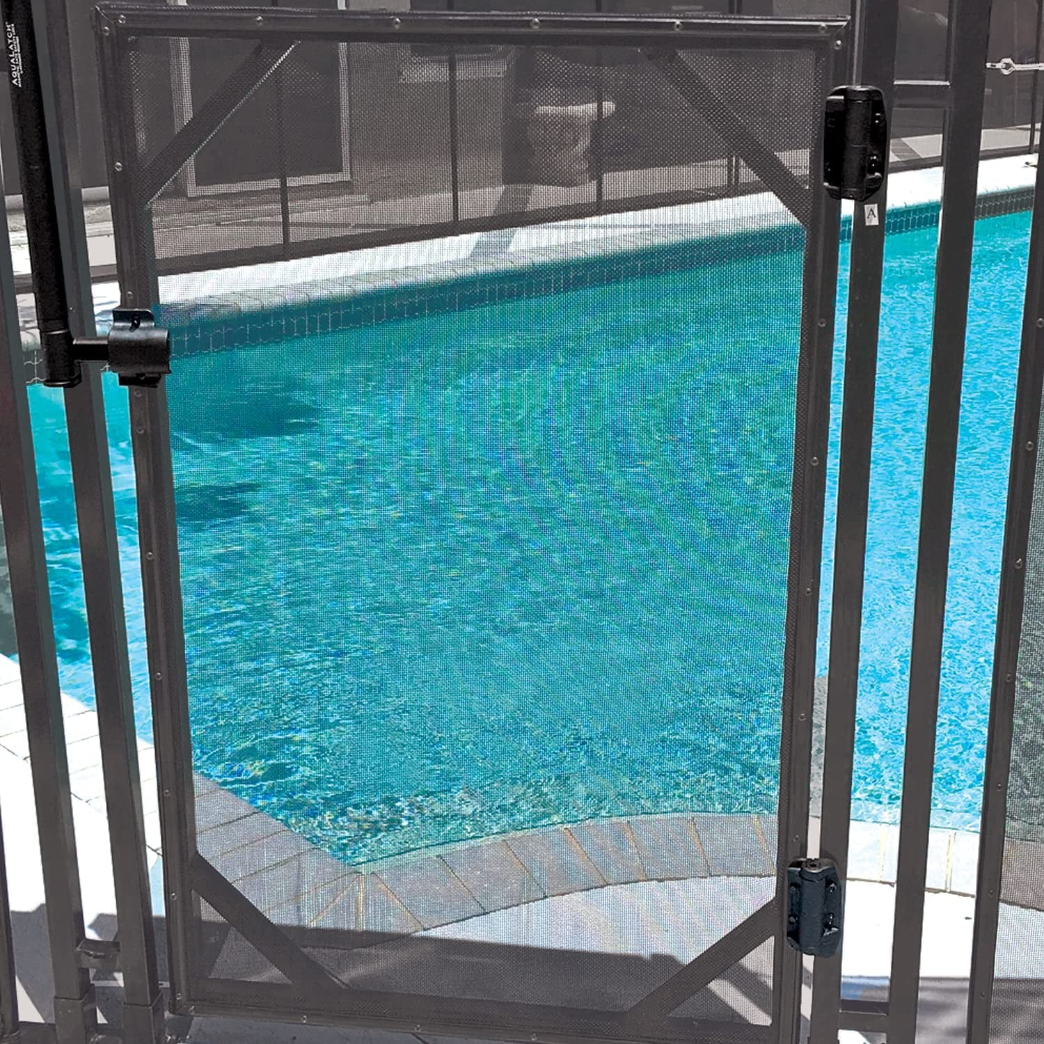 WaterWarden 4' x 30" Pool Safety Gate, Self-Closing, UL Certified to ...