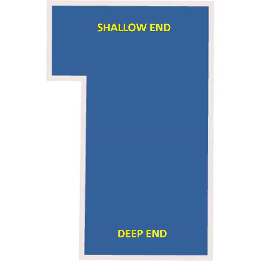 WaterWarden Inground Mesh Pool Safety Cover for an 18’ x 36’, Left Step ...