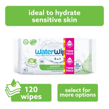 Fragrance-Free Baby Wipes, 99% Water Based, Plant Based Wipes ...