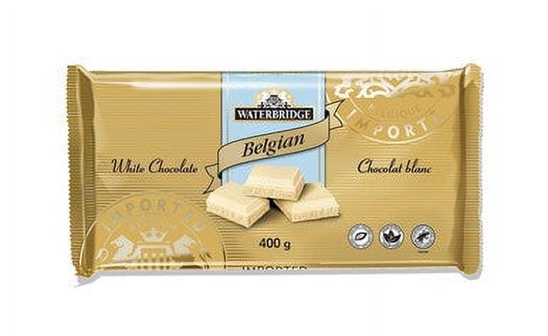 Waterbridge Belgian White Chocolate, 400g/14.1 oz - Walmart.com