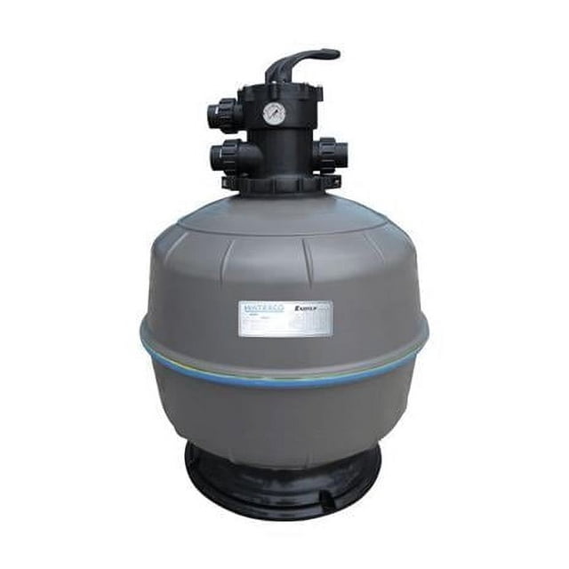 Waterco 18 in. 50 PSI E450 Micron Filament Wound Sand Filter with 1.5 ...