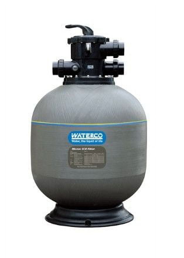 Waterco 20in 50 PSI SM500 Micron Side Mount Filter, 8in Neck & 1.5in ...