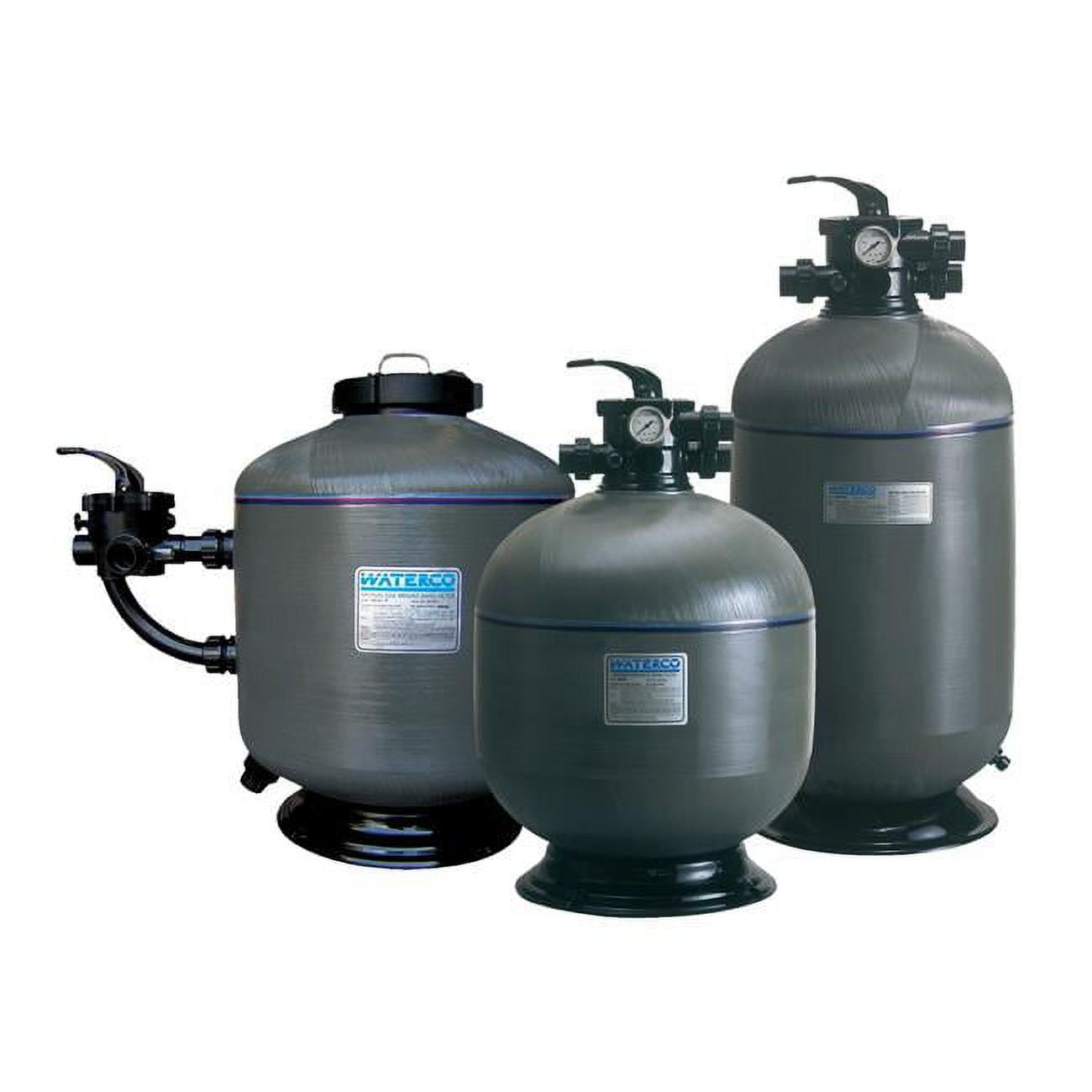 Waterco 220058244BD-NV 24 in. 50 PSI SM600 Micron Side Mount Floating ...