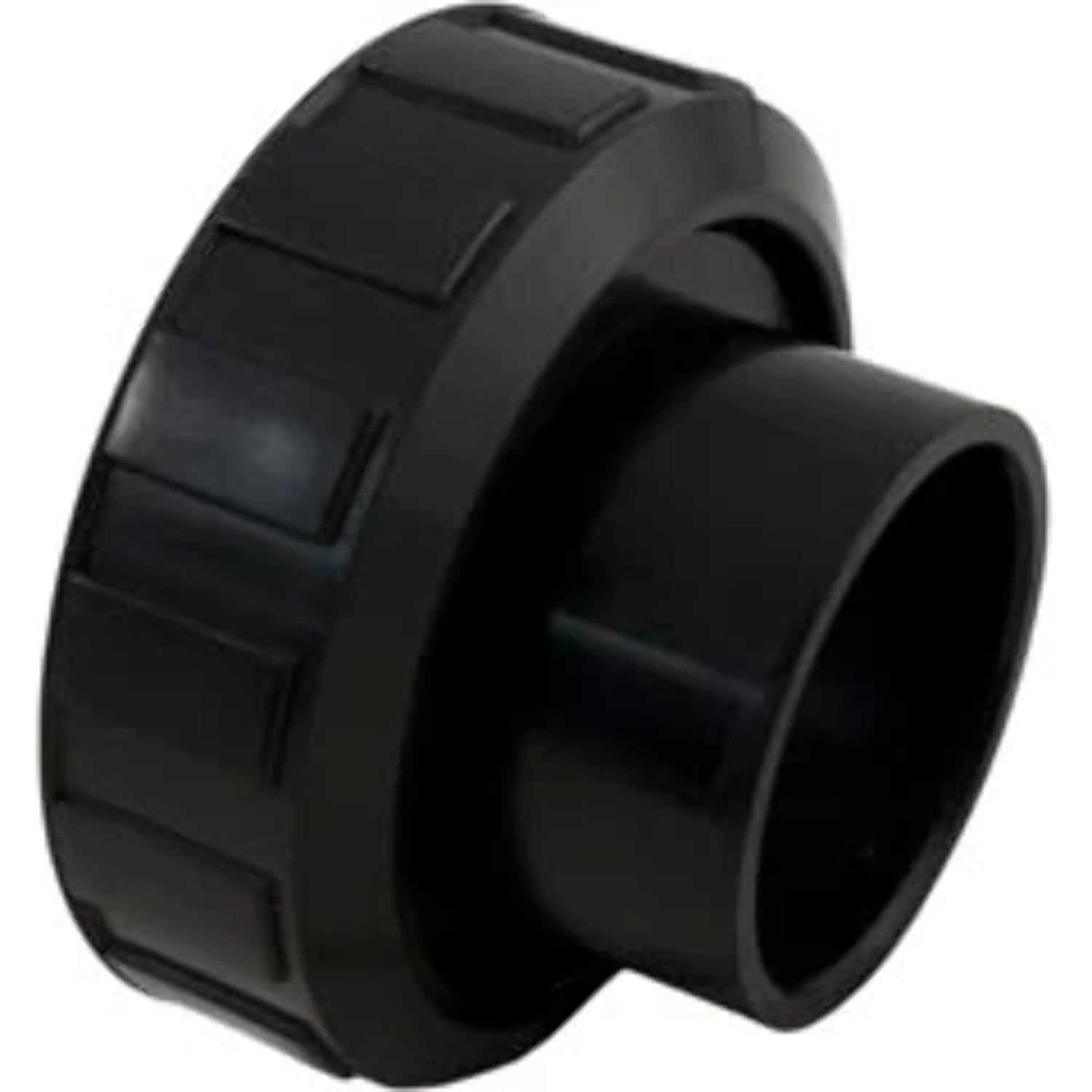 Waterco US 63406550BLK Union Adapter, 2-12 Buttress Thread x 2 Slip ...