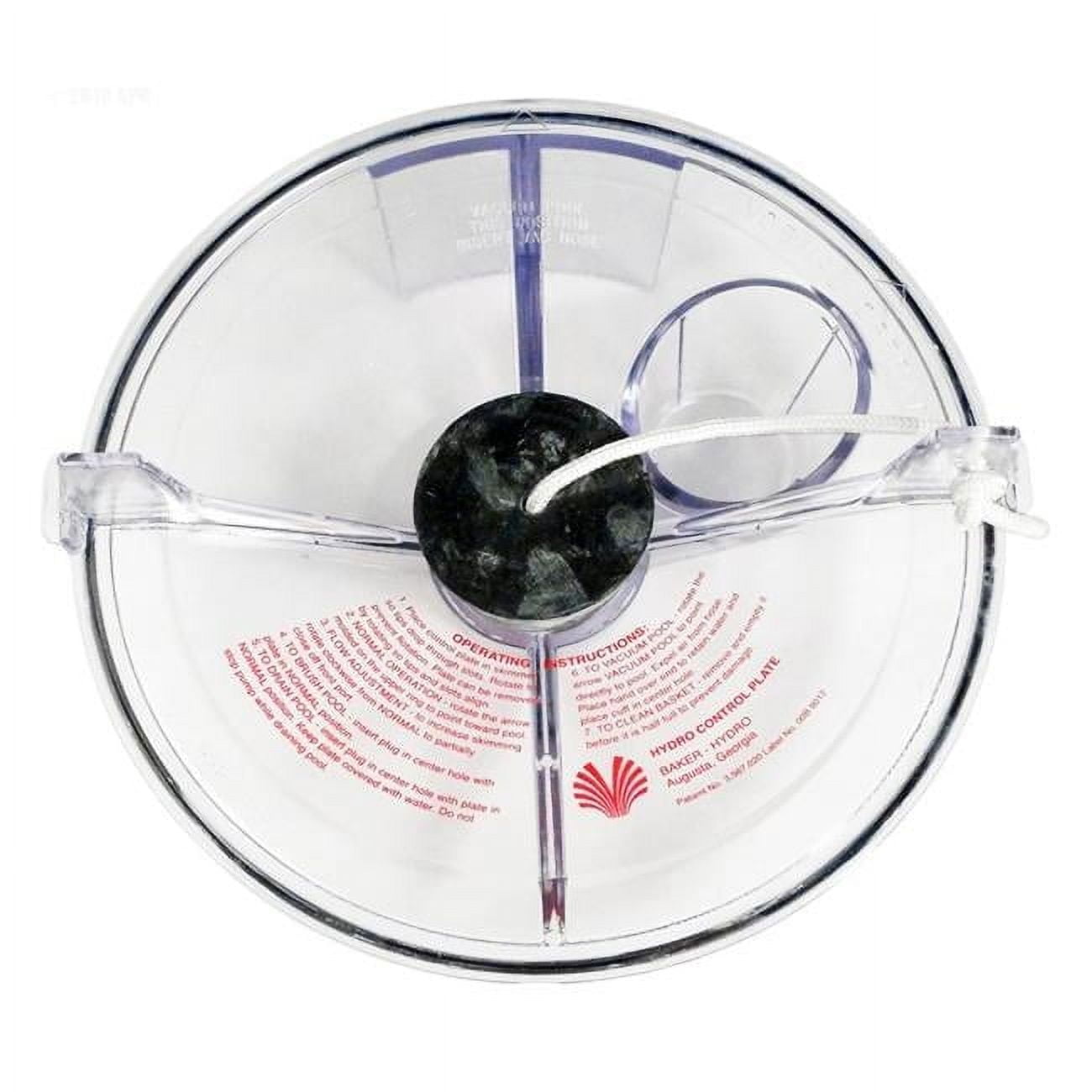 Waterco USA Skimmer Control Plate Assembly - Walmart.com