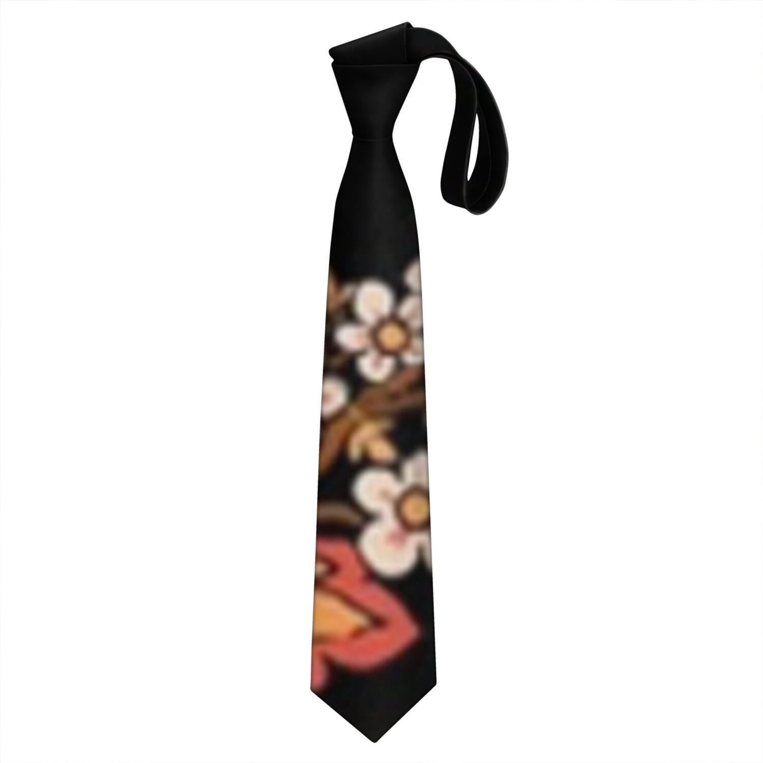 Watercolor Artistic Floral Tie & Skinny Tie Design: Lightweight and ...
