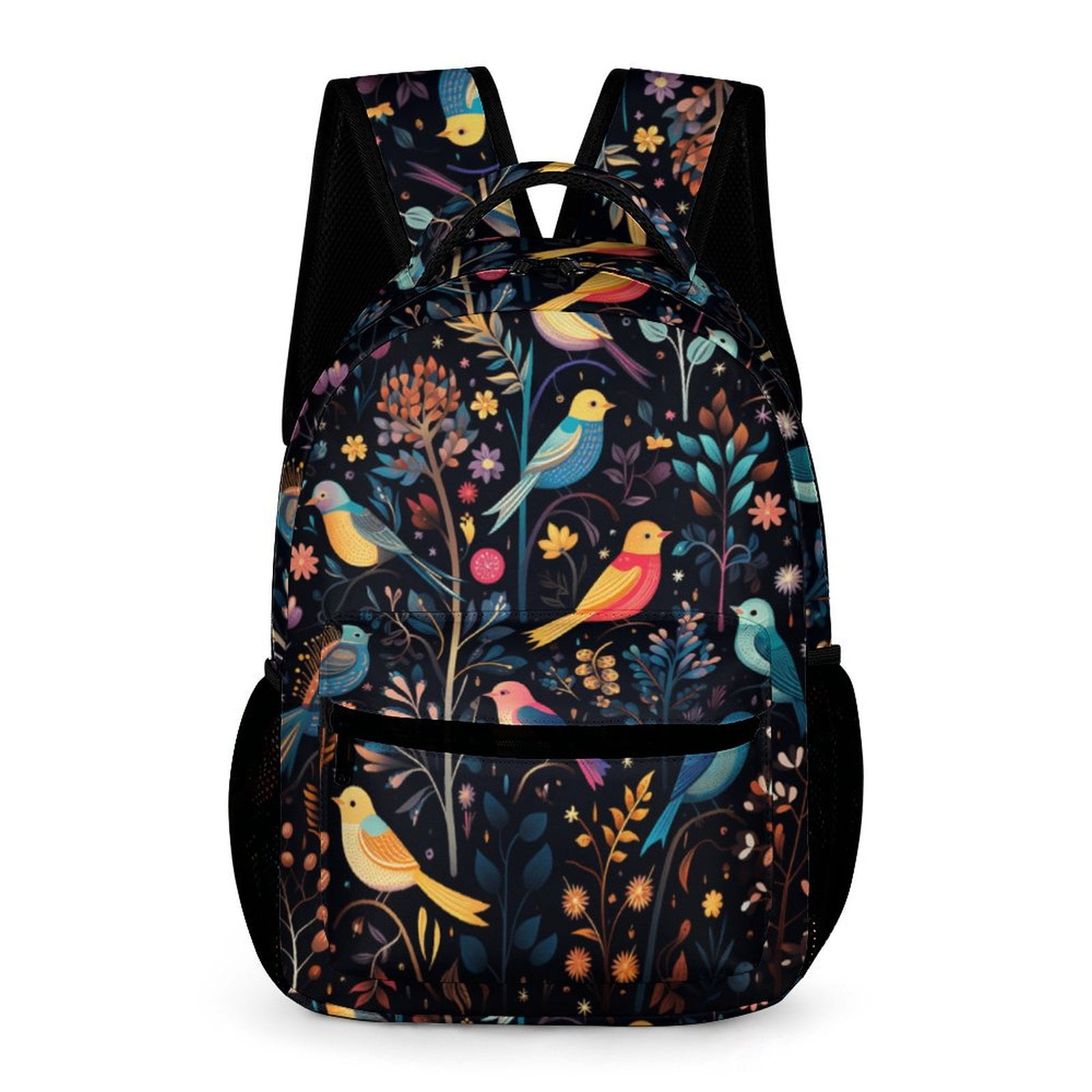 Watercolor Bird Backpack for Girls Kids Boys School Bookbags, Student ...