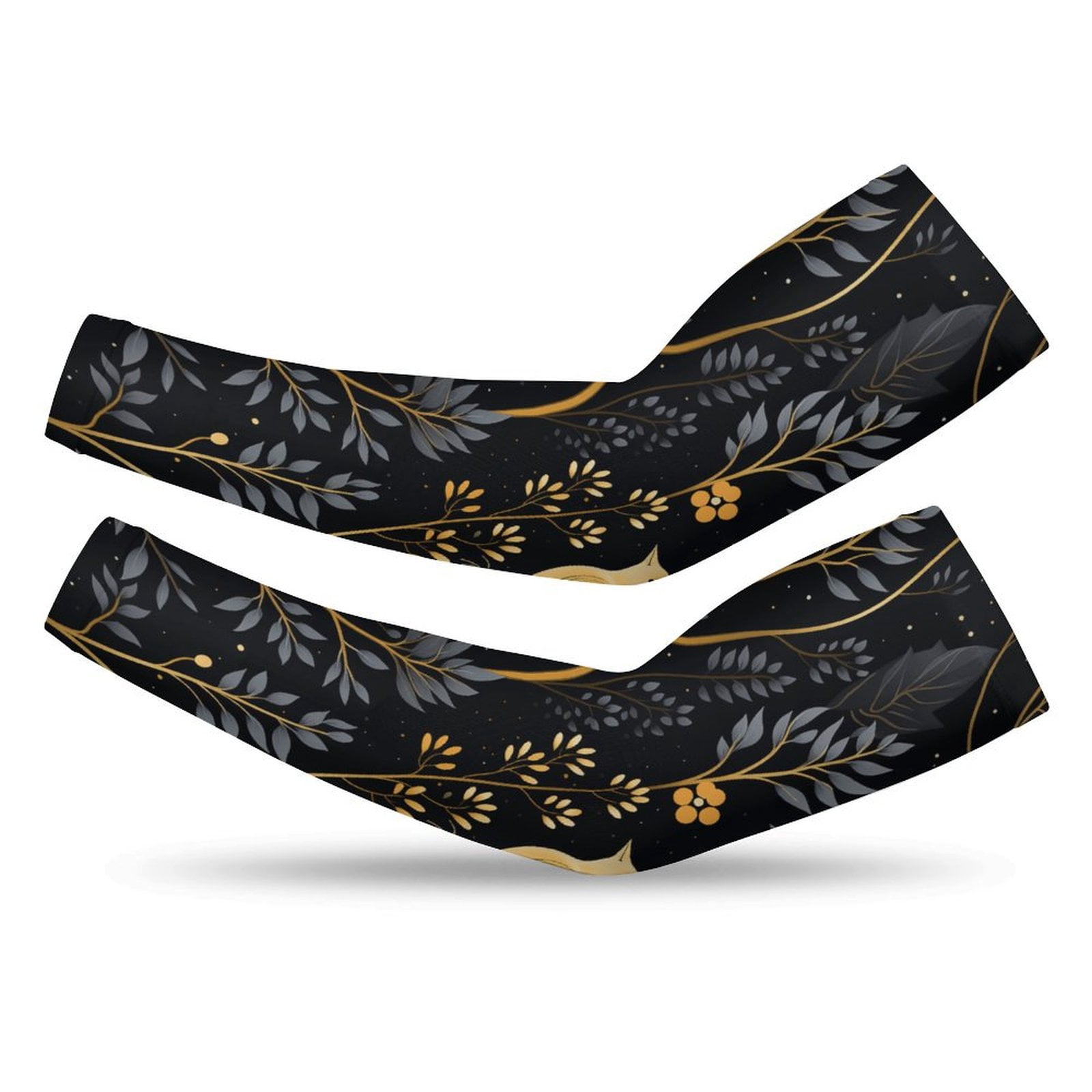Watercolor Bird Cooling Arm Sleeves For Men & Women Sunscreen Arm Cover ...