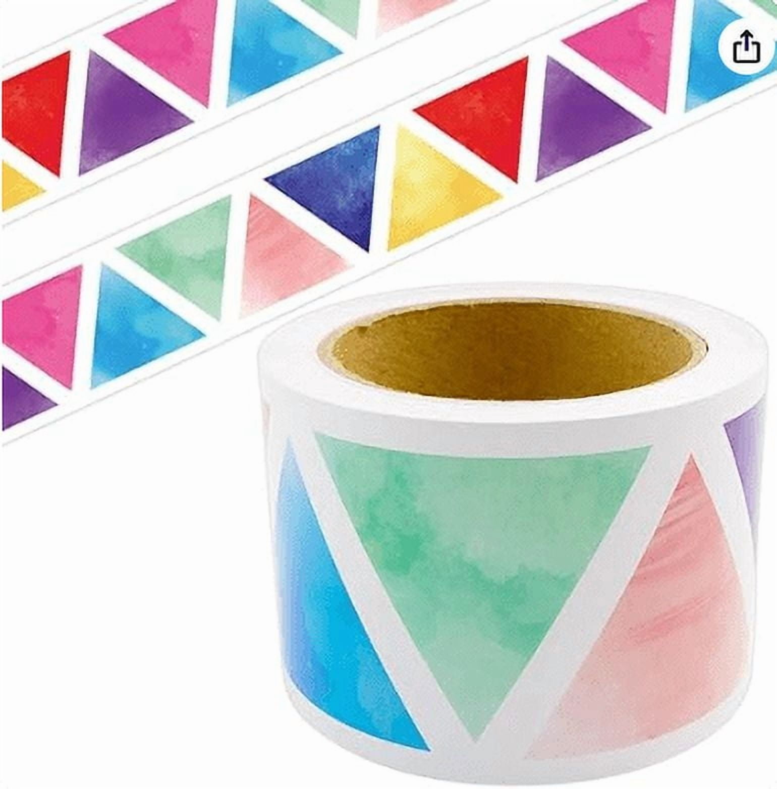 Watercolor Bulletin Board Borders for Classroom Decor Colorful Straight ...