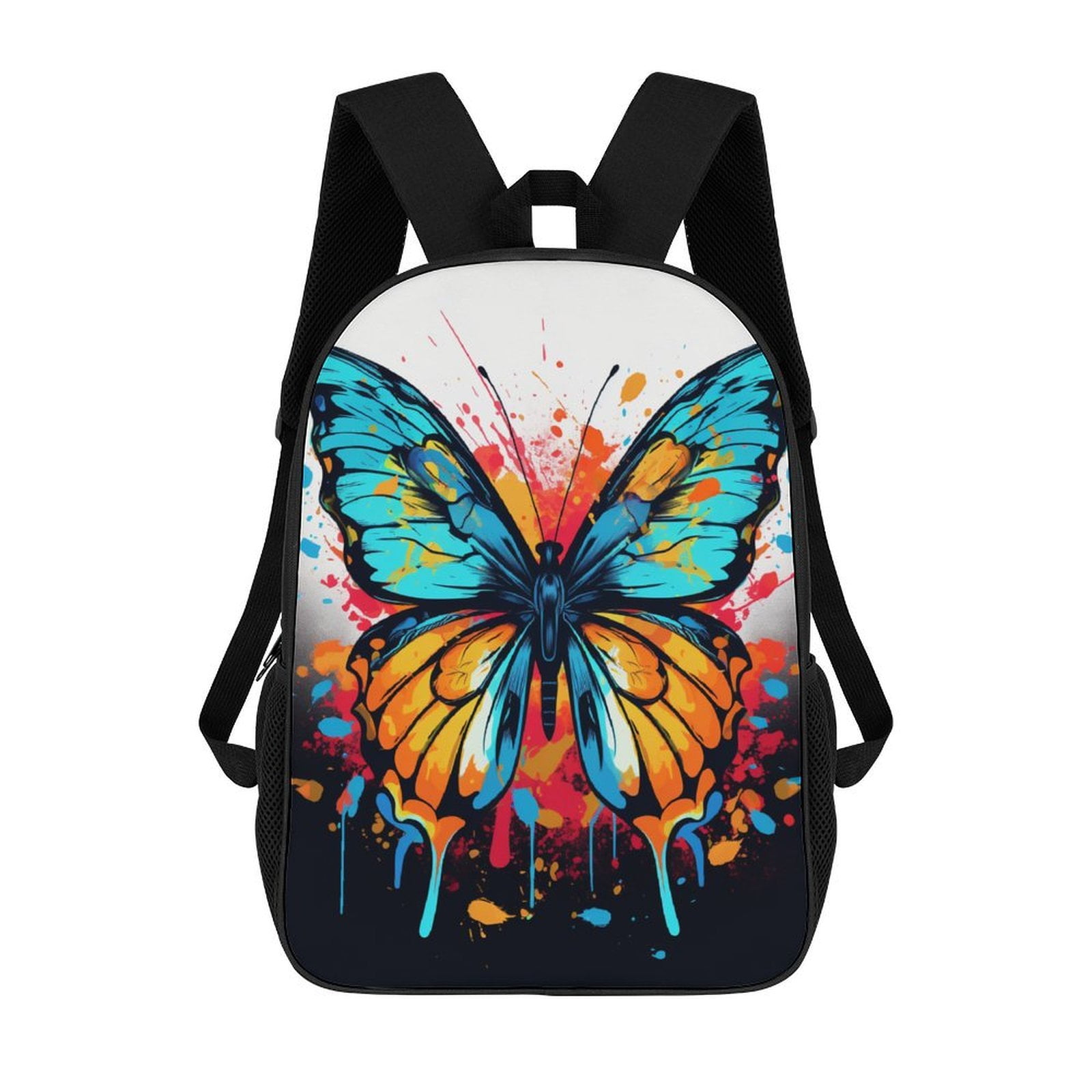 Watercolor Butterfly Backpacks For Teenagers Backpacks 17 Inch Backpack ...