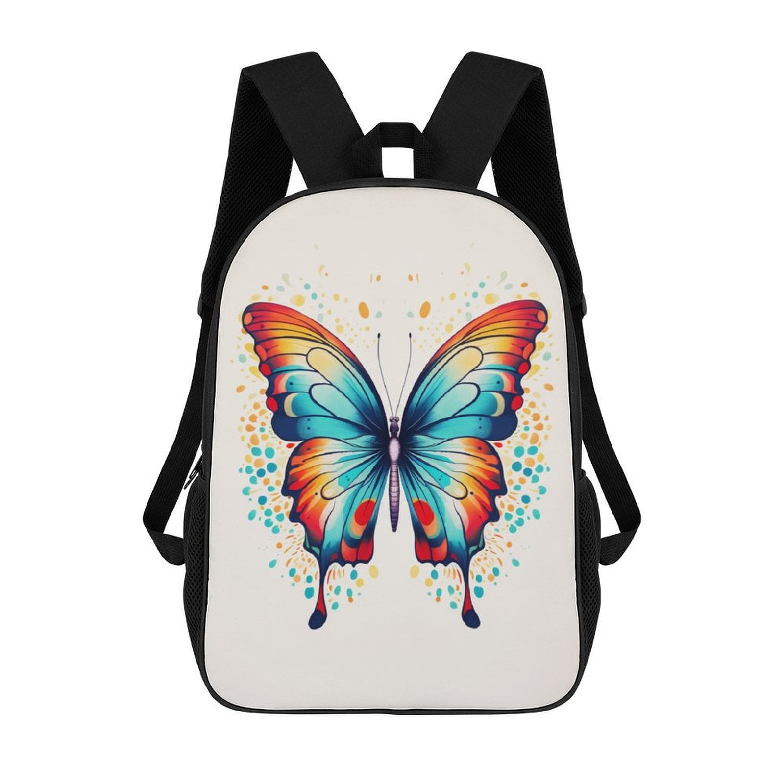 Watercolor Butterfly Backpacks For Teenagers Backpacks 17 Inch Backpack ...